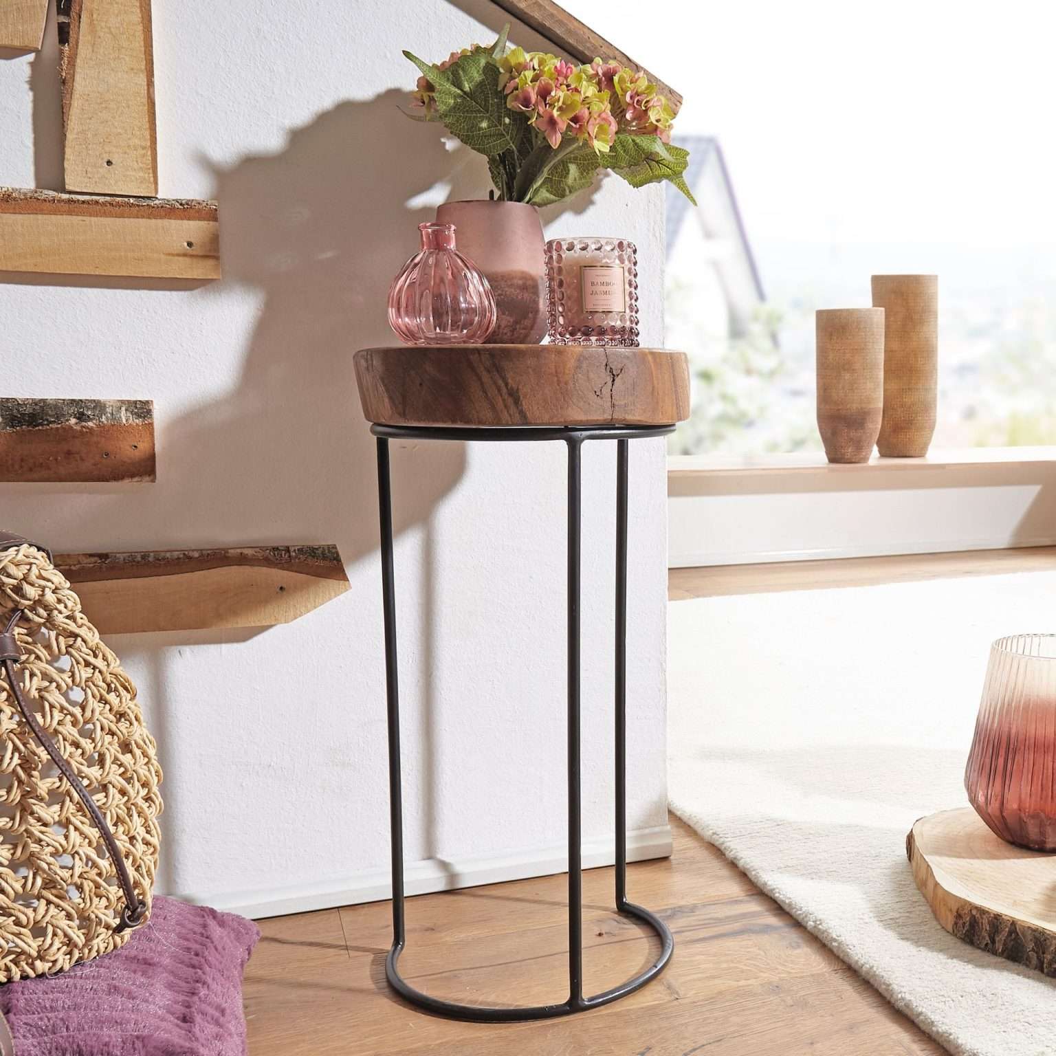 Schöne Wayfair Beistelltisch Holz Bild